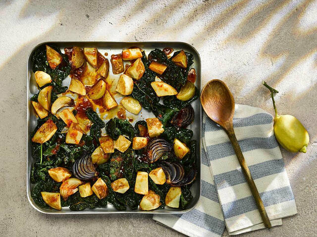 Harissa Spicy Roast Potatoes Using British Potatoes | RootZero