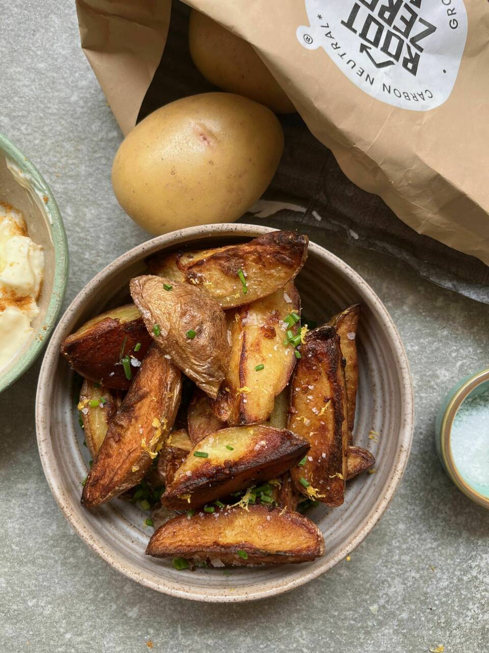 Homemade Wedges Recipe, Potato Varieties | RootZero